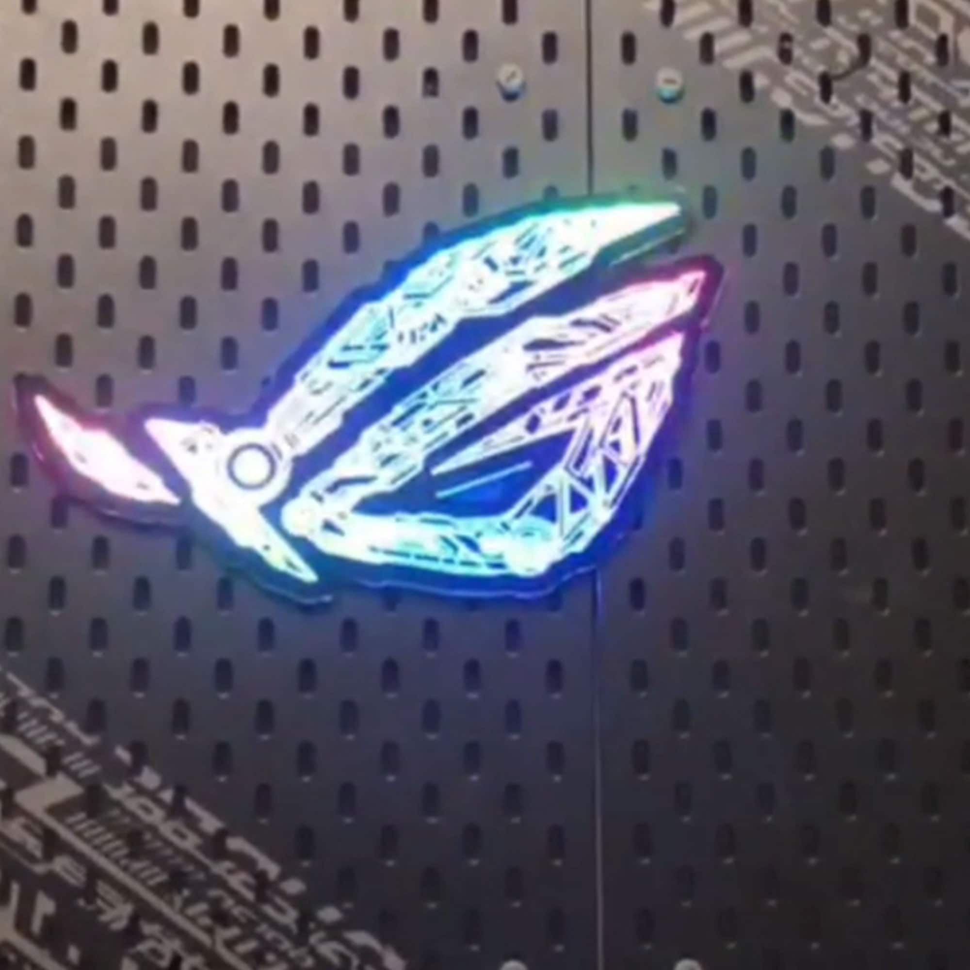 Customized ROG Wall Decor Logo ARGB Light Game Room Decoration Boy Gift ...