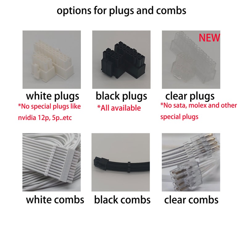 TT Thermaltake Full Modular Psu Customized Cables Sleeved - Etsy