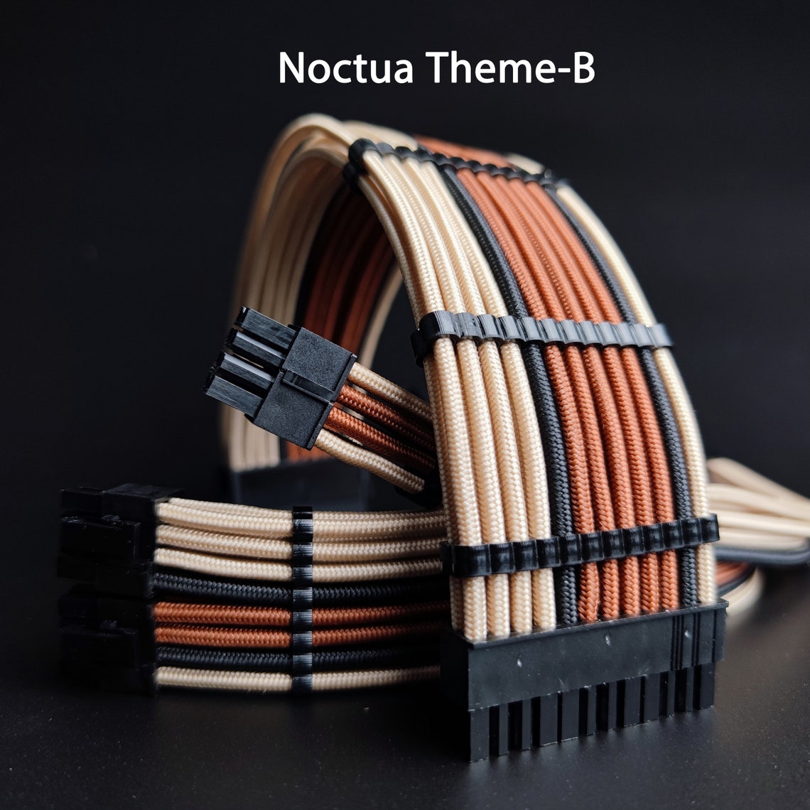 Customized Noctua Theme Paracord Extension Kit PSU Exntended - Etsy