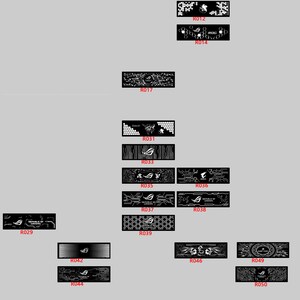 Custmoized Silver Mirrored RGB Gpu Backplate Pc Case Panel Argb Edge ...