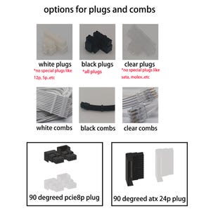 Dreambigbyraymod Custmoized Full Replacement Cables for Corsair SF750 ...