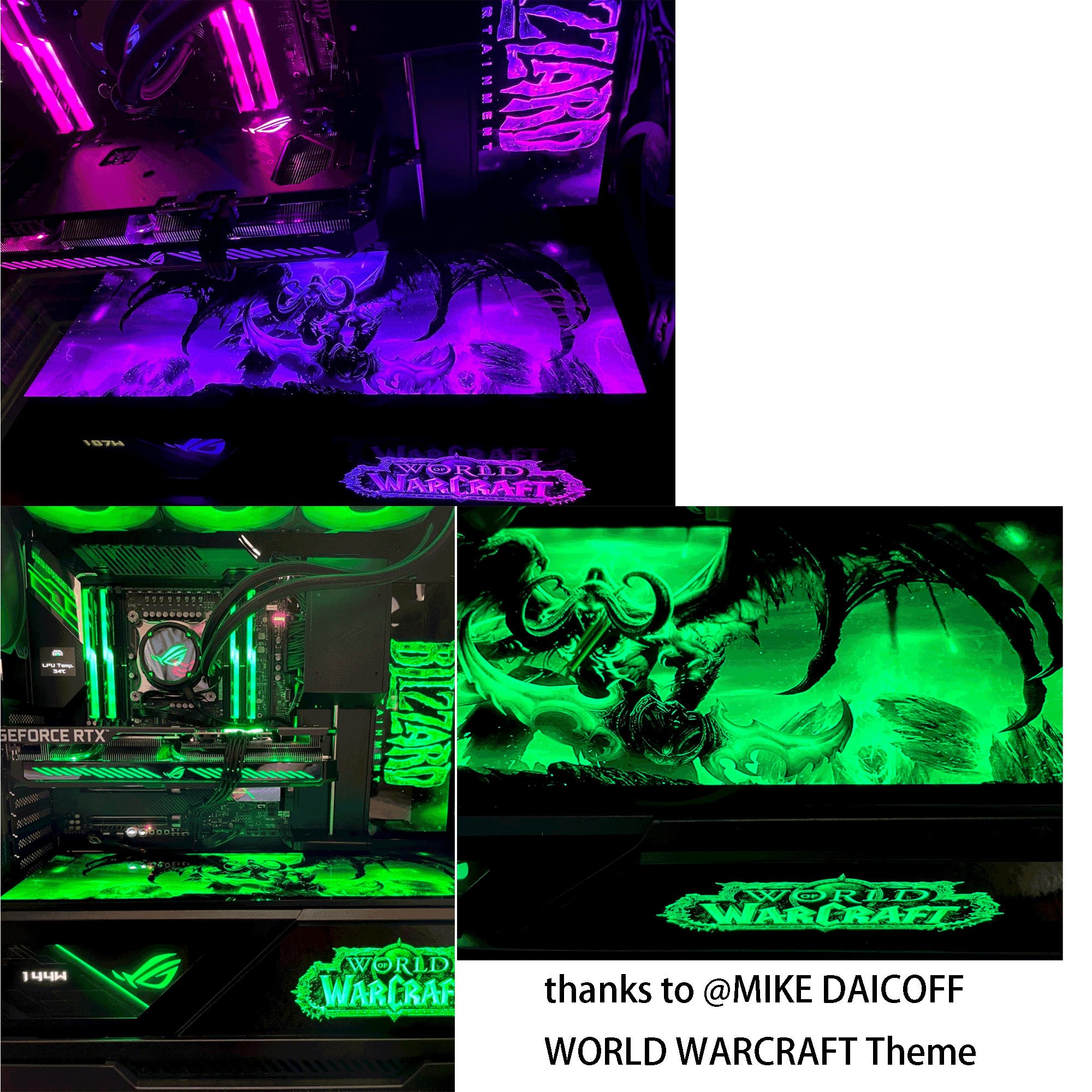 Customized RGB Panels for ROG STRIX Helios Case Decorative - Etsy Singapore