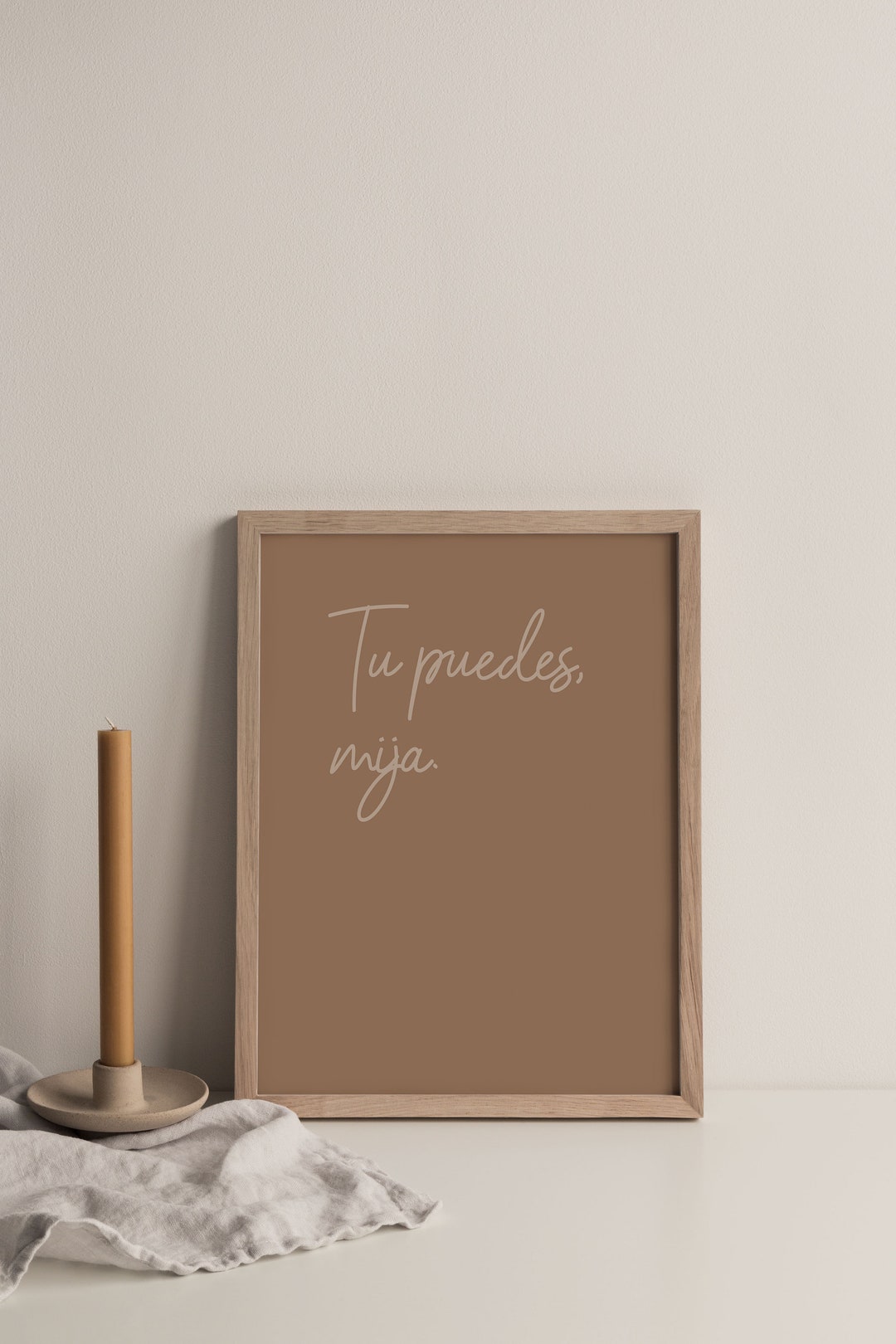 INSTANT DOWNLOAD - Tu Puedes Mija Digital Print, Latina Prints, Spanish ...