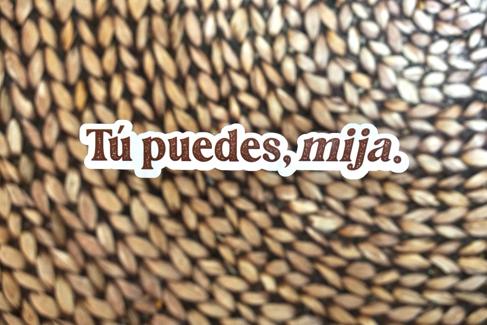 STICKER - Tu Puedes Mija, Latinx Stickers, Spanish, Latina, Brown Girl ...