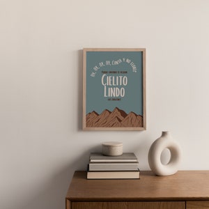 PHYSICAL PRINT - Cielito Lindo, Latinx Art, Spanish, Latinx Prints ...