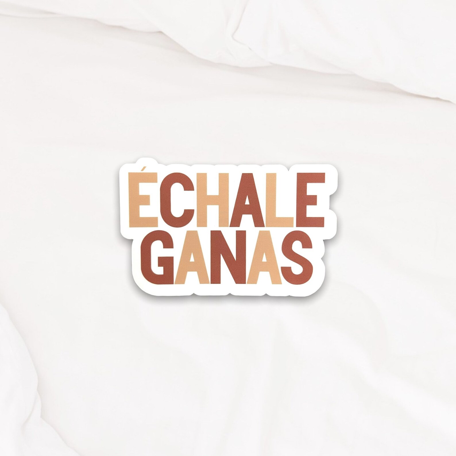STICKER - Echale Ganas, Latinx Stickers, Spanish, Latina, Brown Girl ...