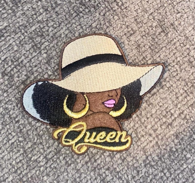Hat Queen Patch - Etsy