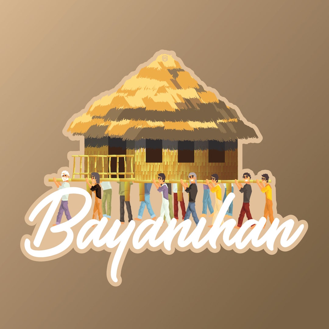 Bayanihan Sticker - Etsy
