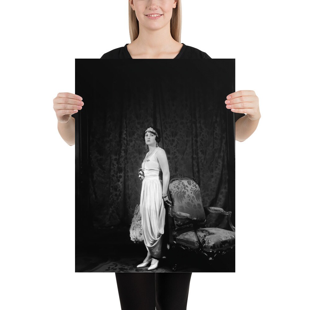 Fay Compton Poster 1920s Actress Theatrical Film Actress Elegant 1920s ...