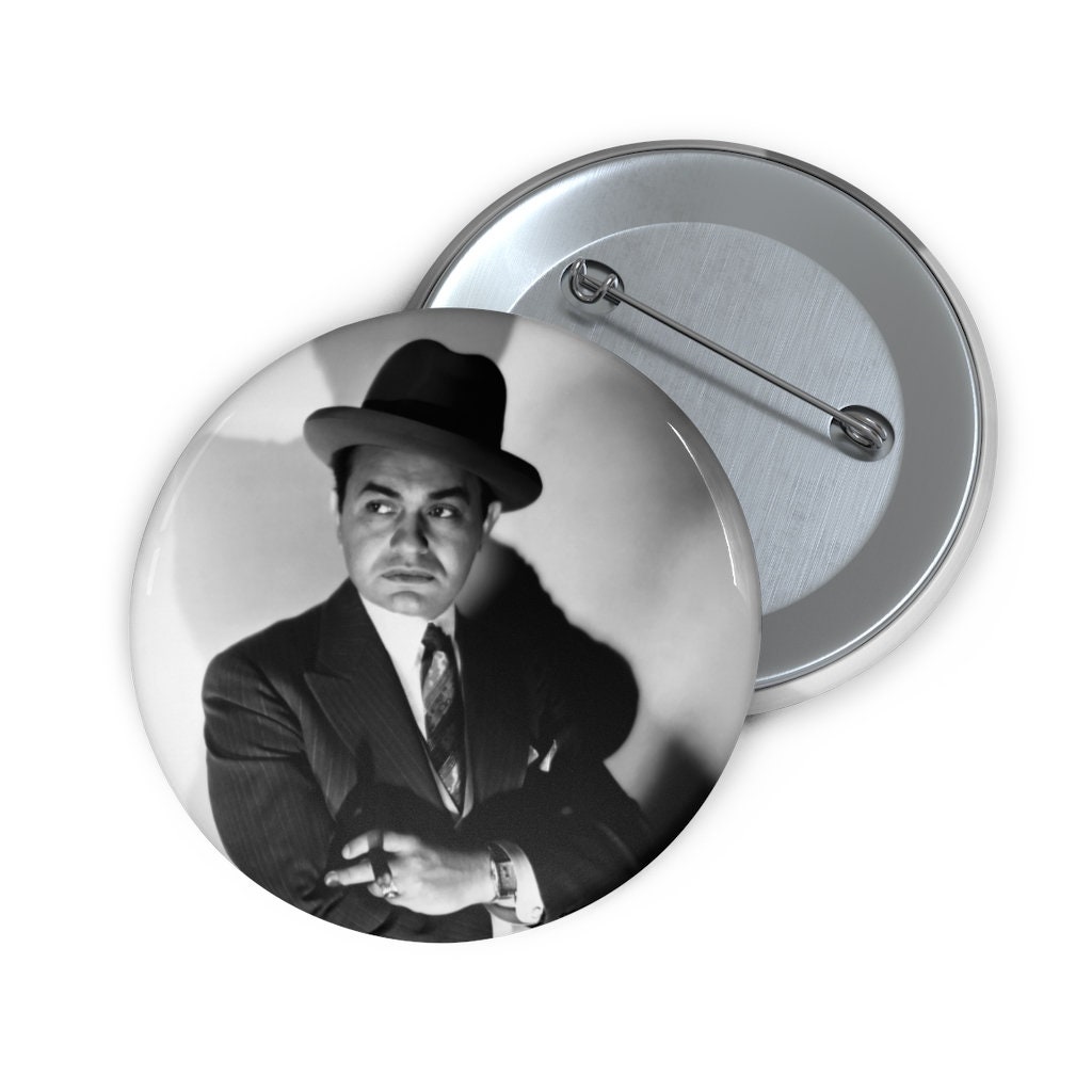 Edward G. Robinson Custom Pin Buttons - Etsy