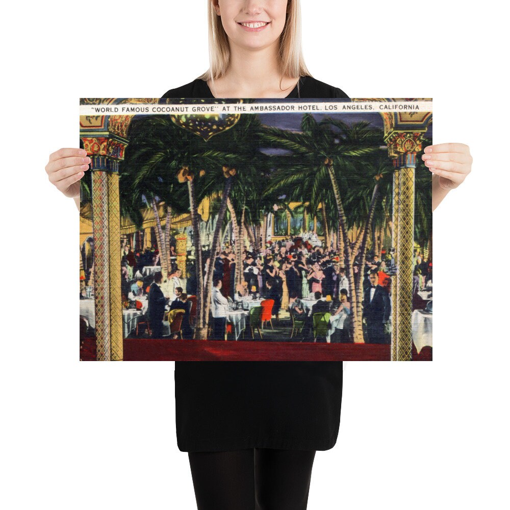 The World Famous Cocoanut Grove Poster - Etsy