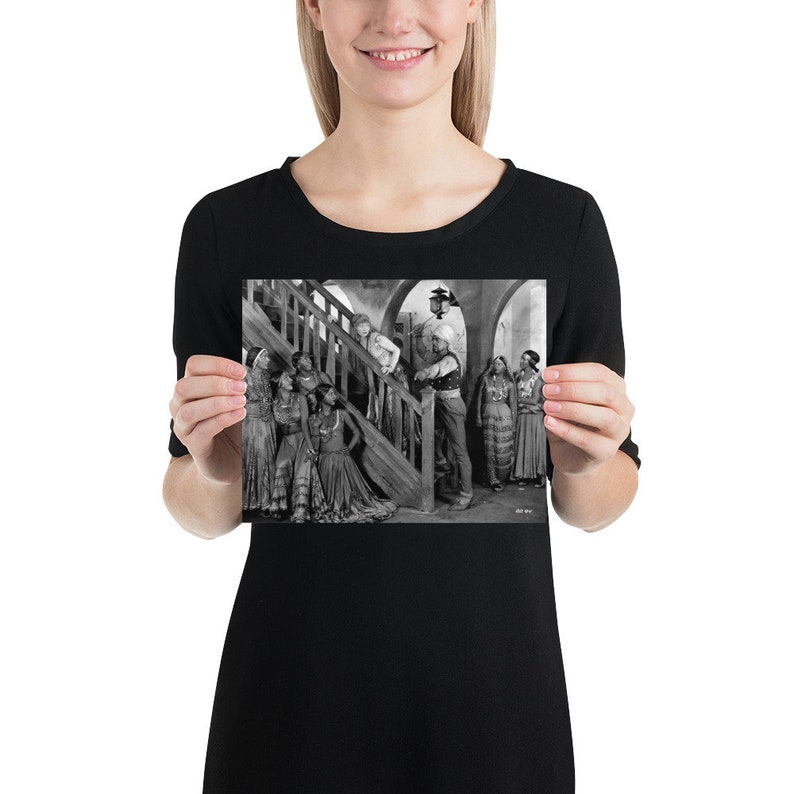 Gilda Gray 'devil Dancer' Poster: 1920s Silent Film Art - Etsy