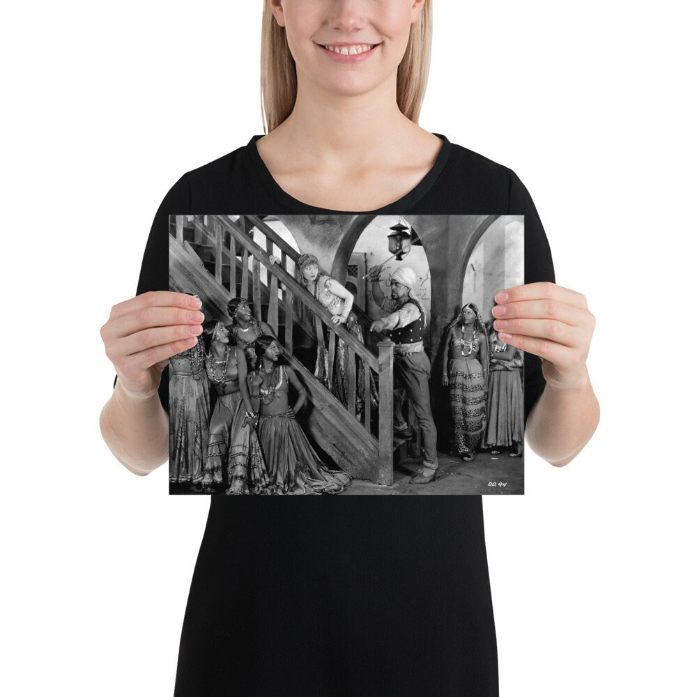 Gilda Gray 'devil Dancer' Poster: 1920s Silent Film Art - Etsy