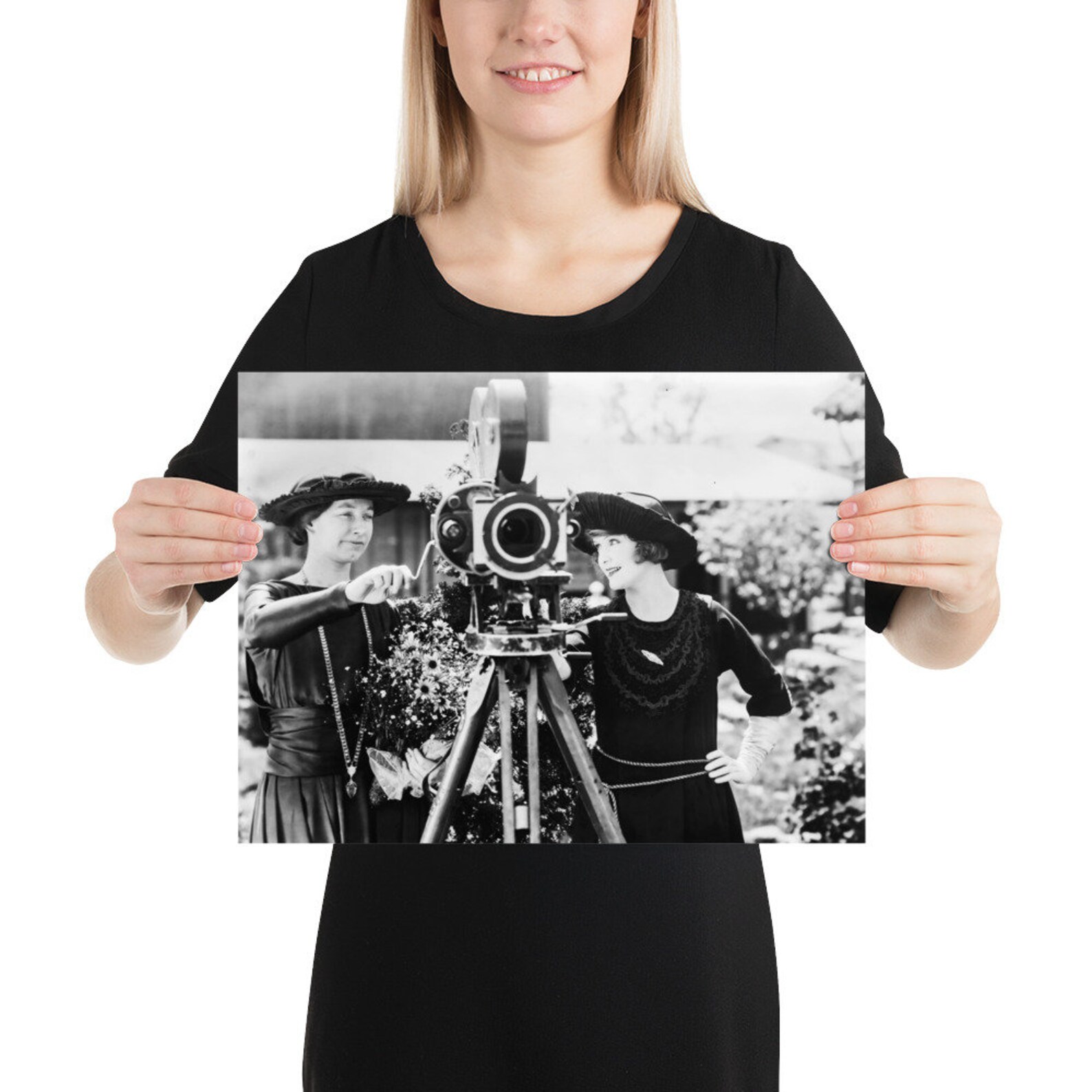 Helen Taft & May Allison Poster: 1920s Silent Film Camera - Old ...