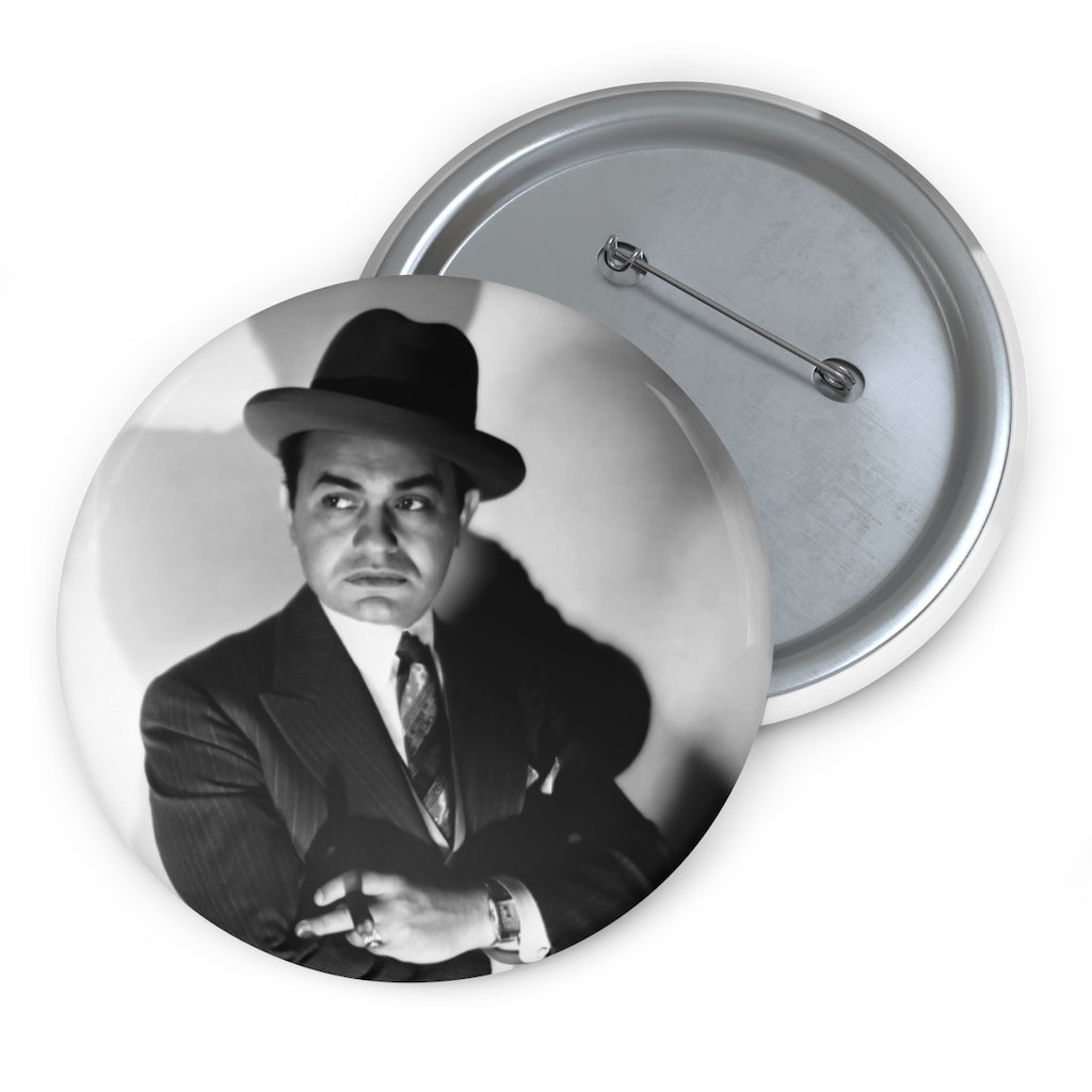 Edward G. Robinson Custom Pin Buttons - Etsy