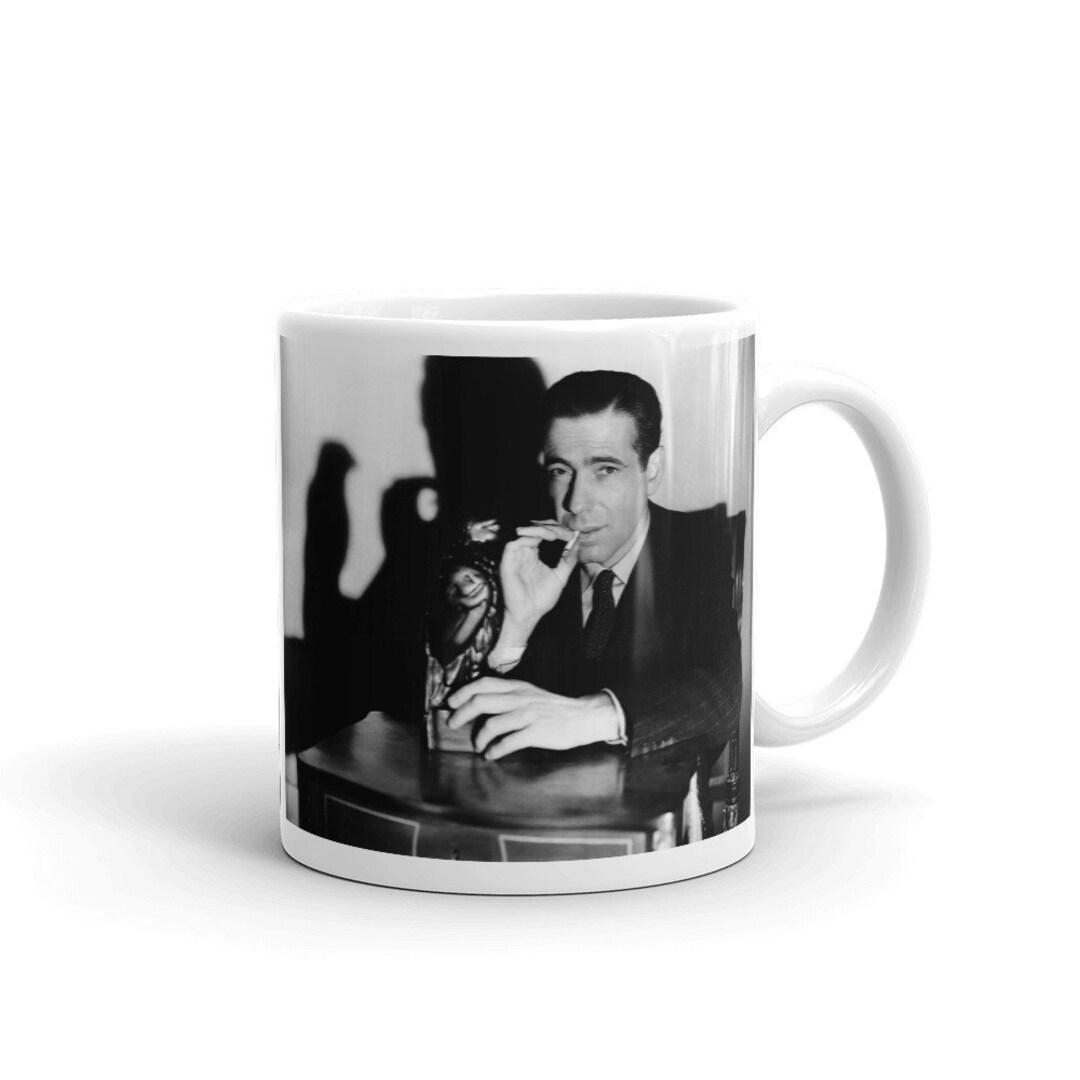 The Maltese Falcon Coffee Mug - Humphrey Bogart - Sam Spade - Detective ...