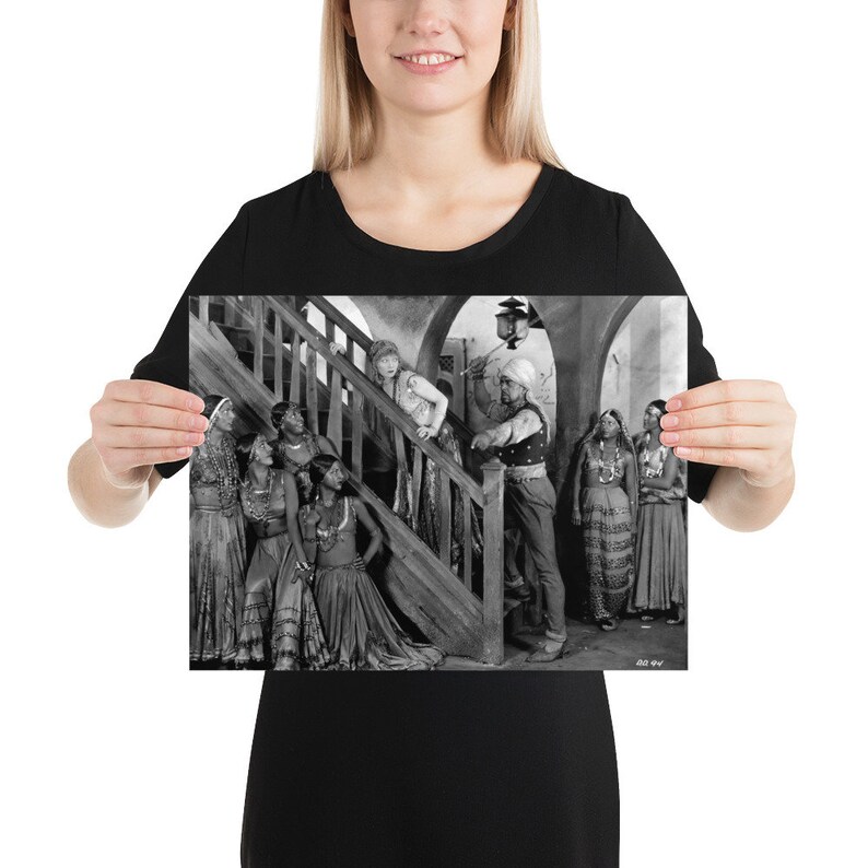 Gilda Gray 'devil Dancer' Poster: 1920s Silent Film Art - Etsy