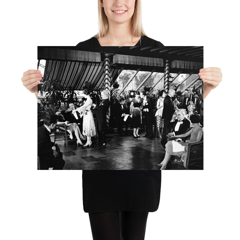 1920s Party Poster: Art Deco Flappers, Roaring Twenties Film - Etsy