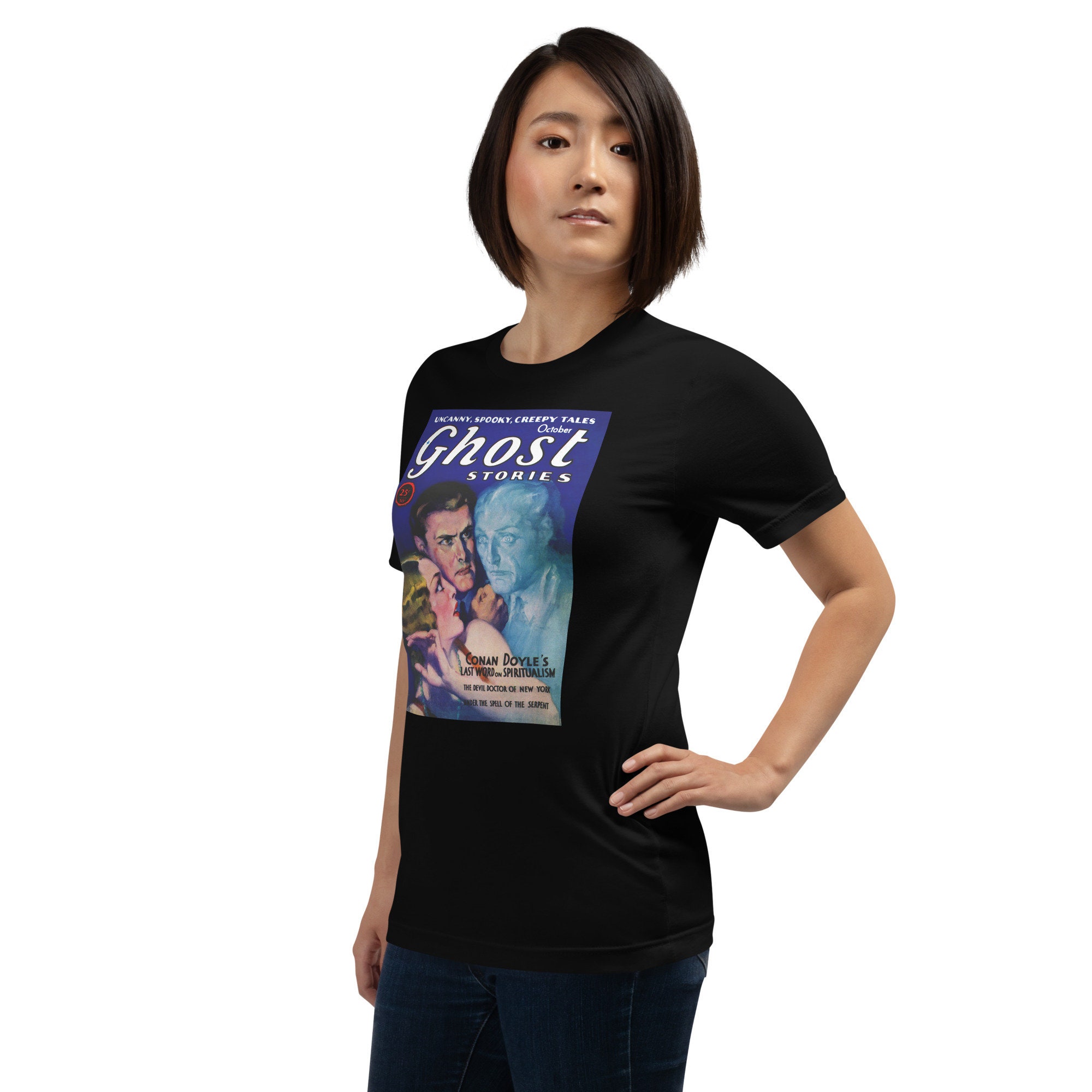Ghost Stories Pulp Art Unisex t-shirt - 1930s Magazine Cover Art ...