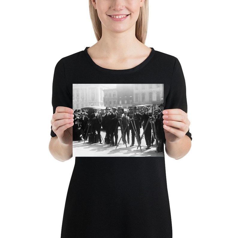 1920s Press Photographers Poster: Washington D.C. Vintage Photo - Etsy