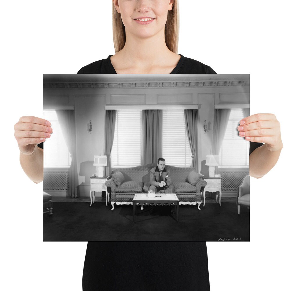 George Raft Poster El Royale Apartments 1930s Penthouse Art Deco ...