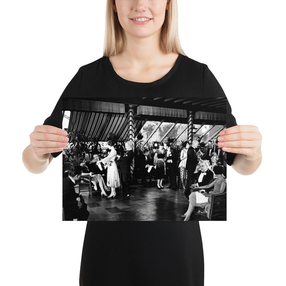 1920s Party Poster: Art Deco Flappers, Roaring Twenties Film - Etsy