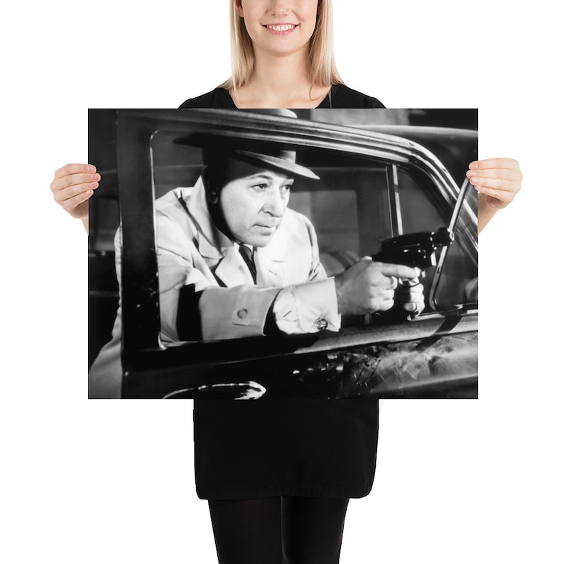 George Raft Poster Rogue Cop 1954 Film Noir Tough Guy Hollywood ...