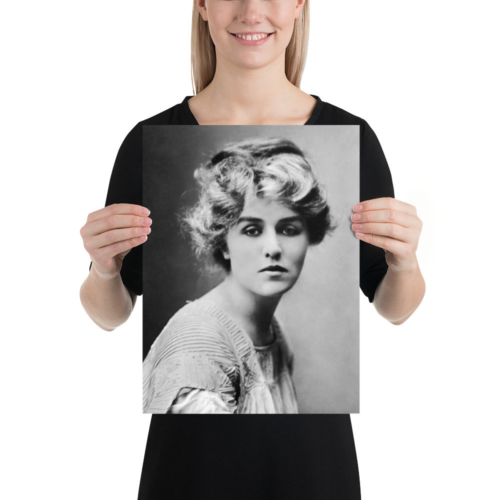 Emily Stevens Poster: Silent Film Star, Movie Buff Decor - Etsy