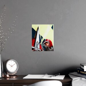 Vintage Sci-fi Rocket Man Poster: 1950s Pulp Cover Art - Etsy