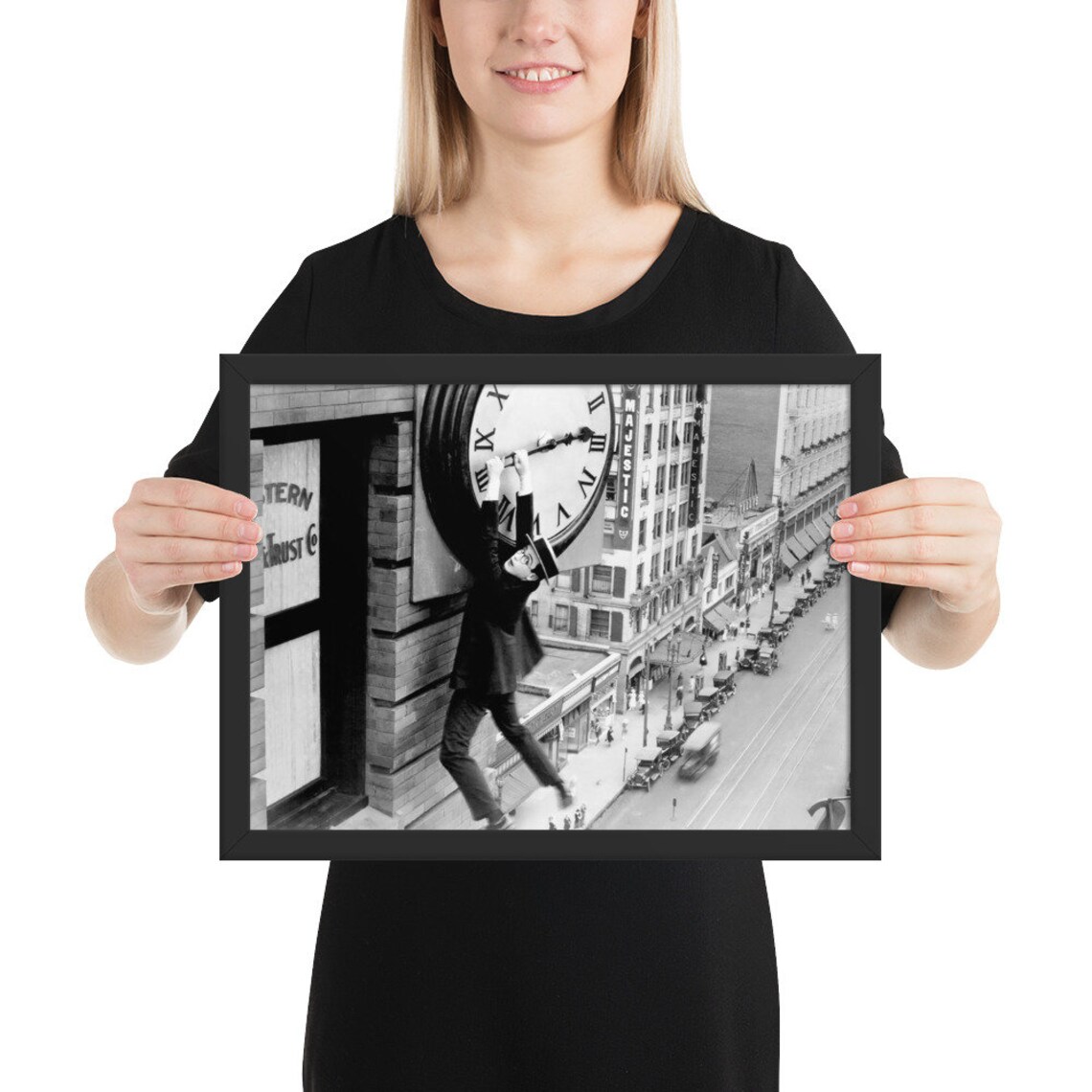 Old Hollywood Collection Collection: Harold Lloyd "safety Last" (1923 ...