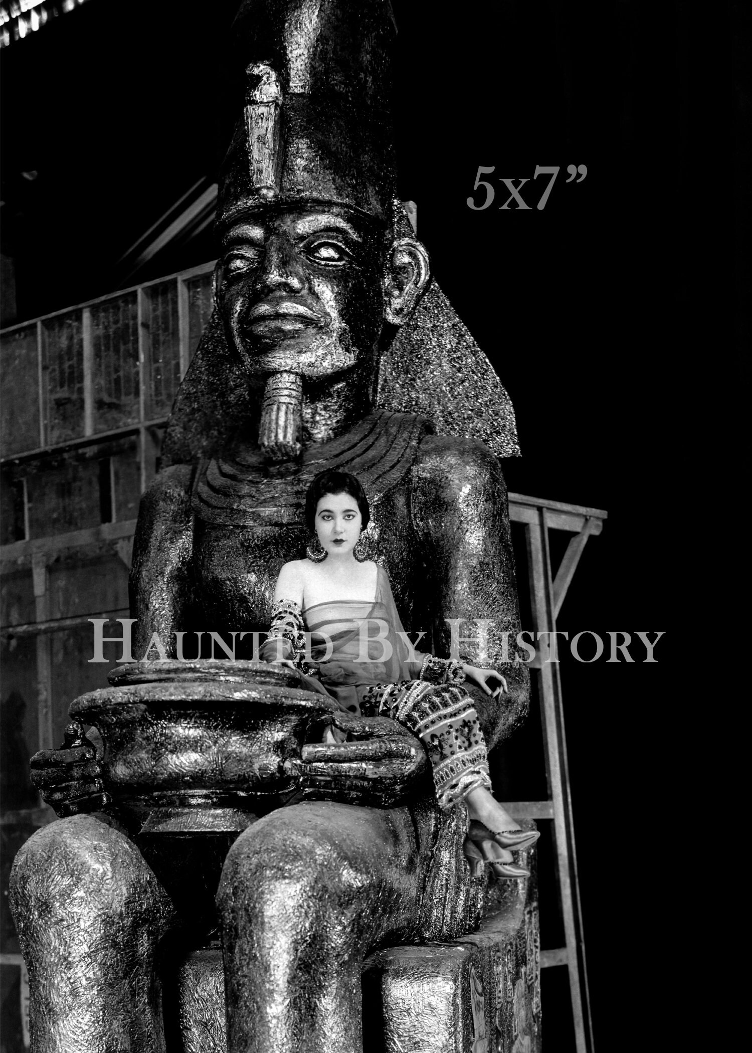 Digital Print: Nita Naldi Egyptian God Movie Vamp Silent Film Beautiful ...