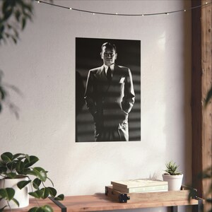 George Raft Matte Vertical Posters - Film Noir Icon - 1940s Hollywood ...