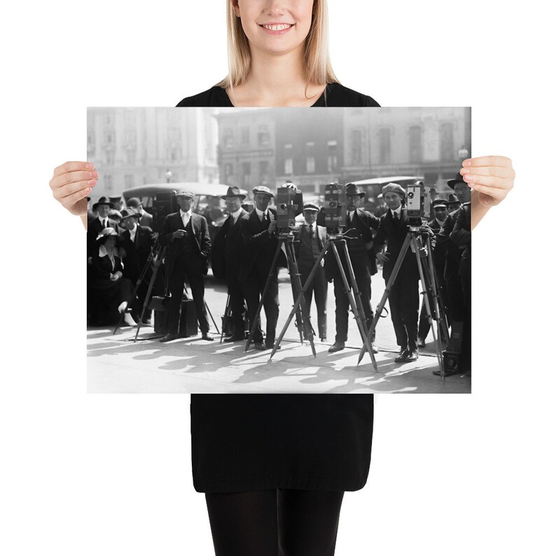 1920s Press Photographers Poster: Washington D.C. Vintage Photo - Etsy