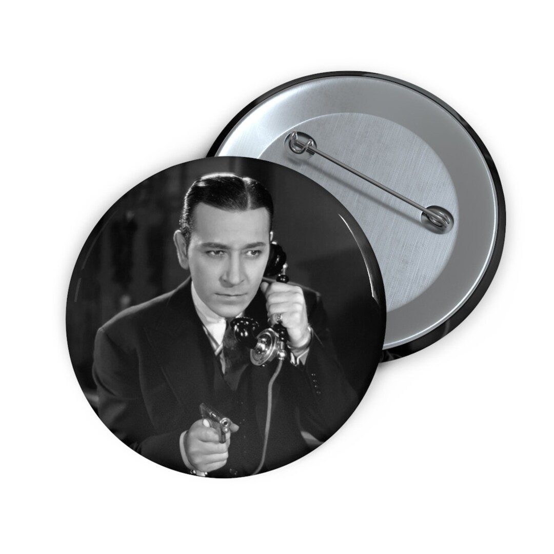 George Raft Custom Pin Buttons - Etsy