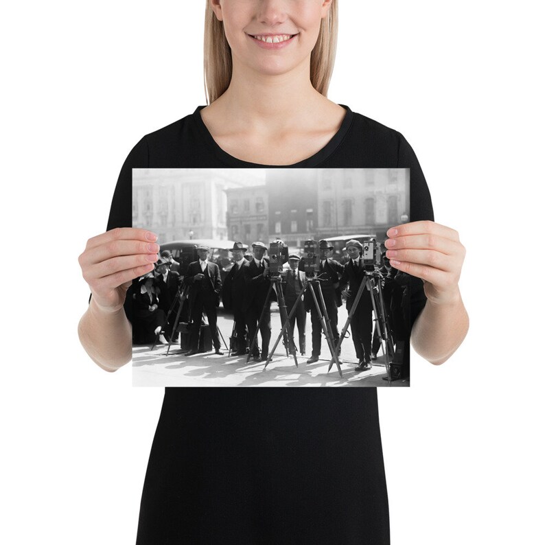 1920s Press Photographers Poster: Washington D.C. Vintage Photo - Etsy