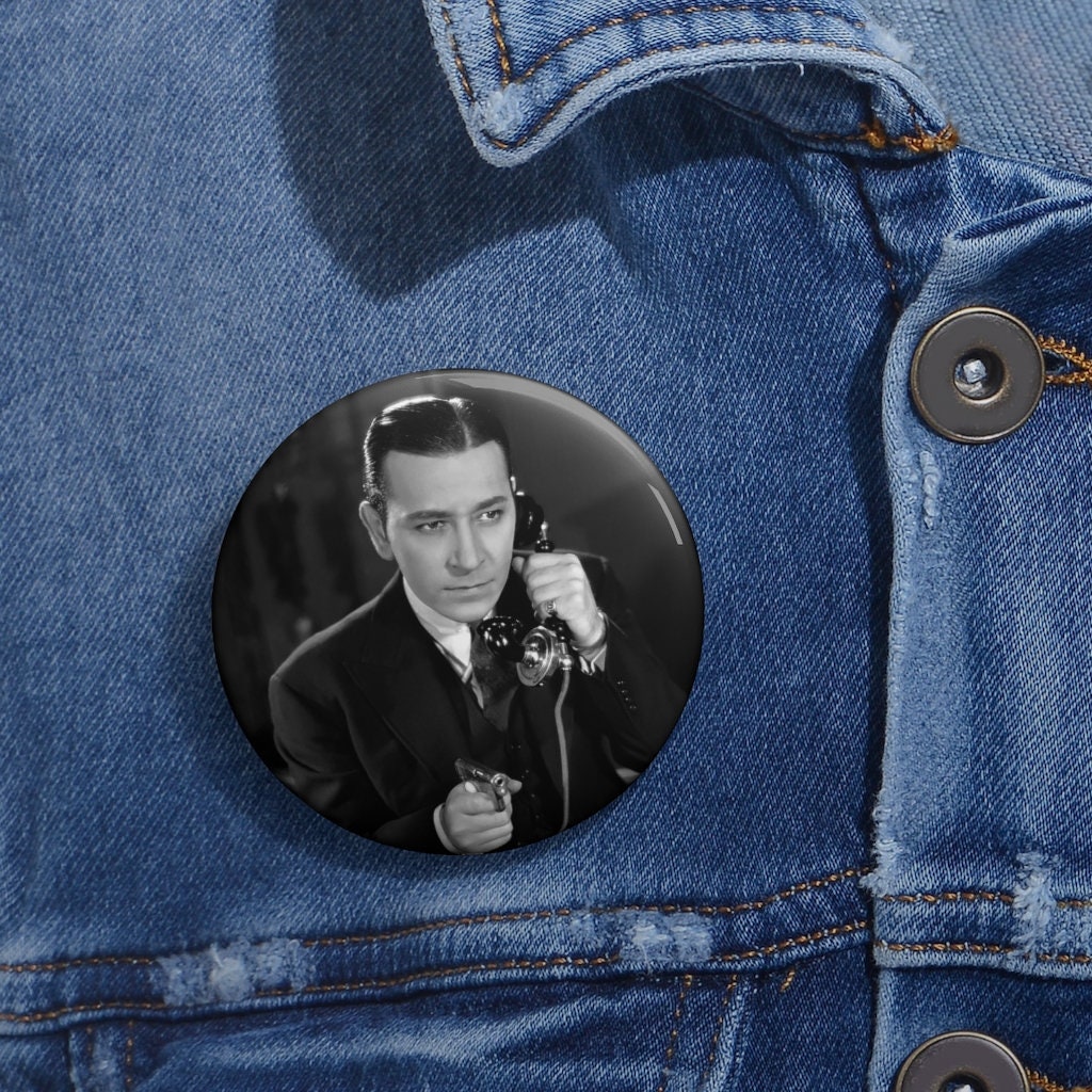 George Raft Custom Pin Buttons - Etsy