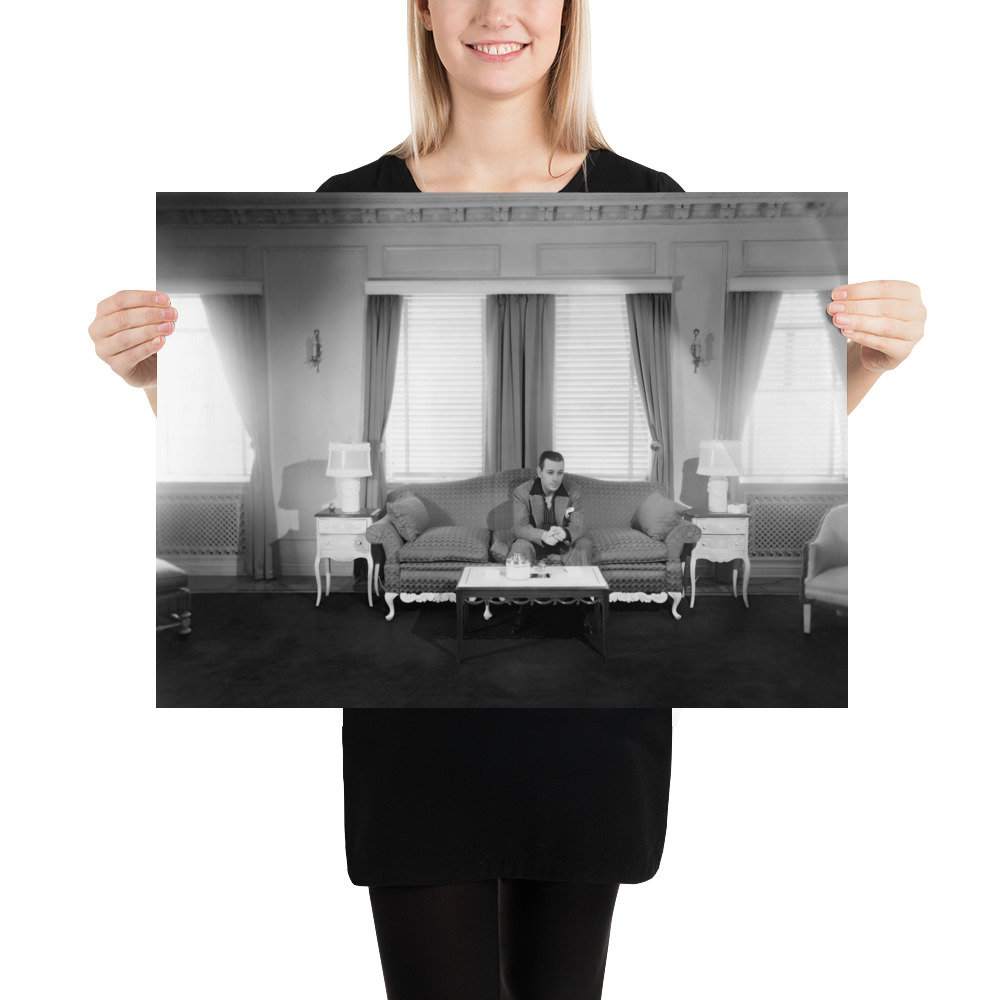 George Raft Poster El Royale Apartments 1930s Penthouse Art Deco ...