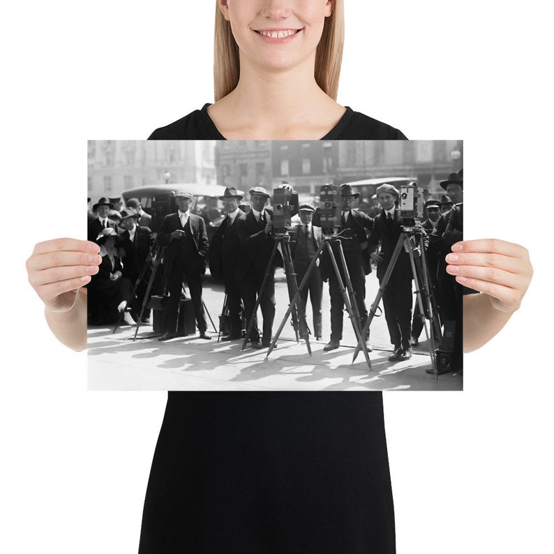 1920s Press Photographers Poster: Washington D.C. Vintage Photo - Etsy