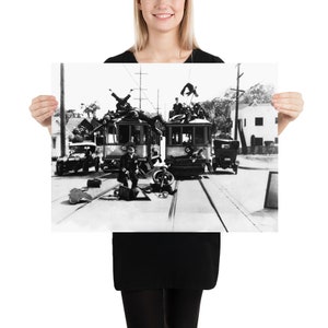 Keystone Cops Poster: Silent Film Slapstick Comedy - Etsy