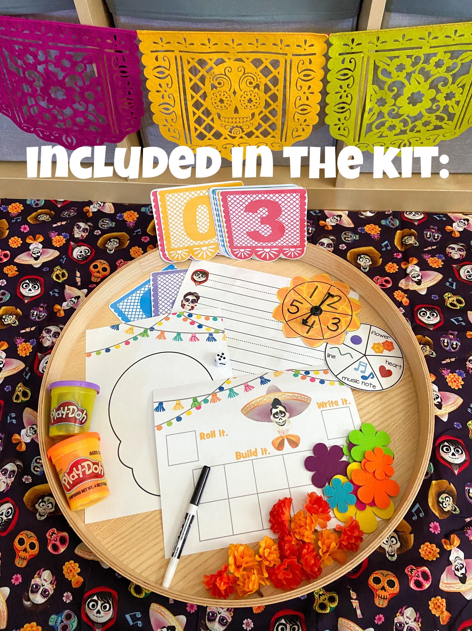 Dia De Los Muertos Learning Set | Etsy