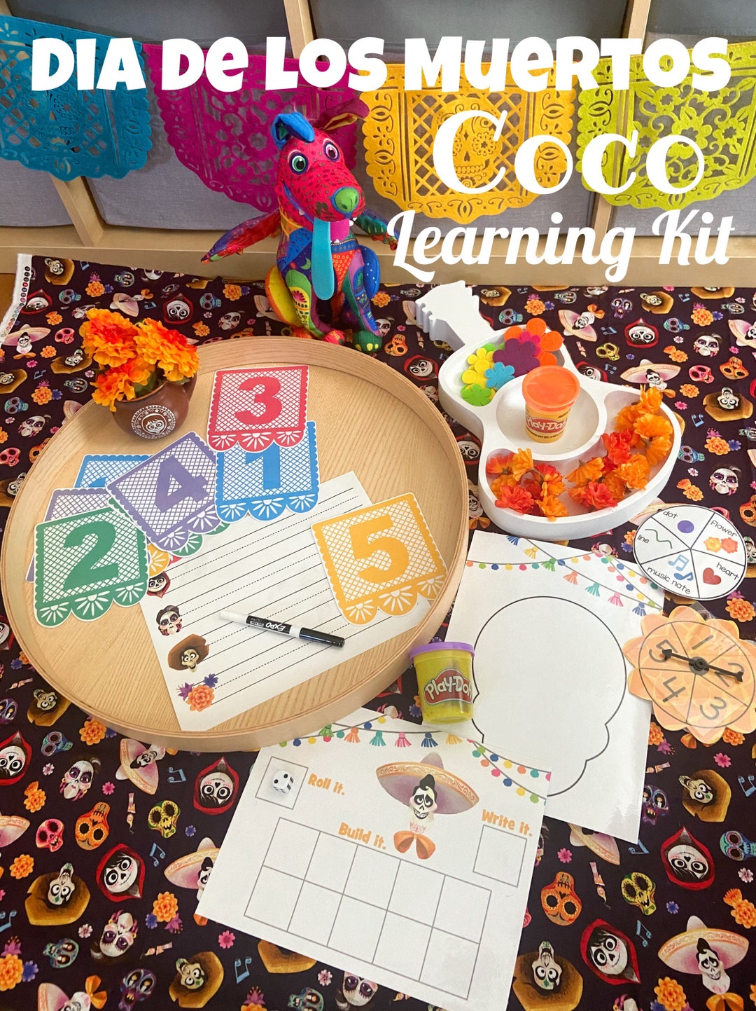 Dia De Los Muertos Learning Set - Etsy