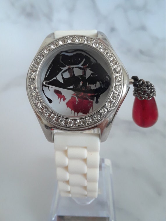 A Vampire's Touch Blood Lust Goth Halloween Upcycled Watch | Etsy