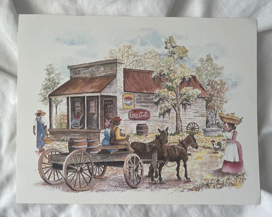 Old Country Store by Mimi Loup Brown - Etsy
