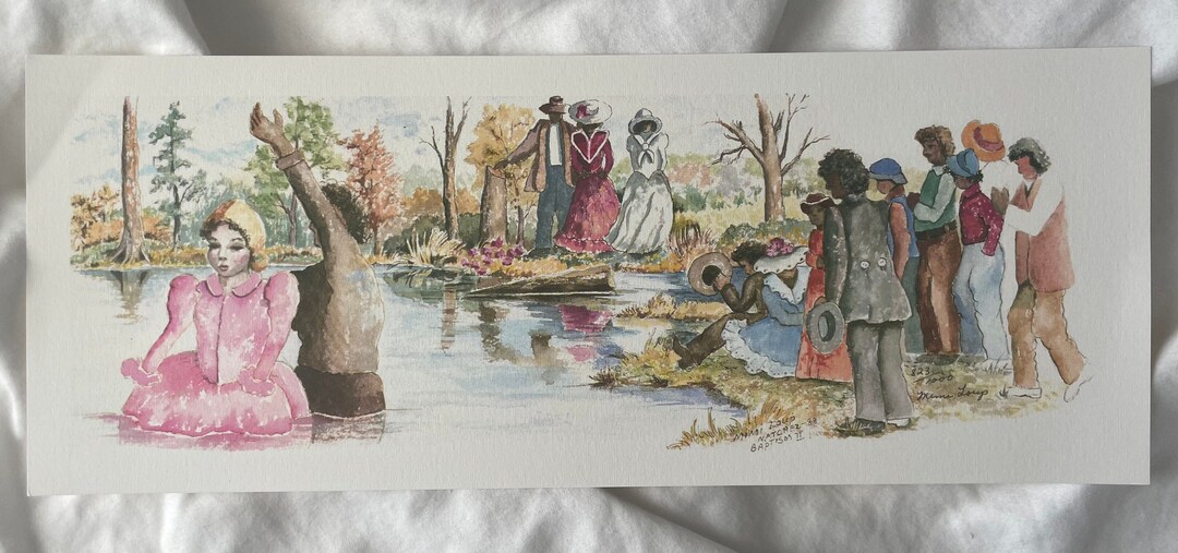 Natchez Baptism by Mimi Loup Brown - Etsy
