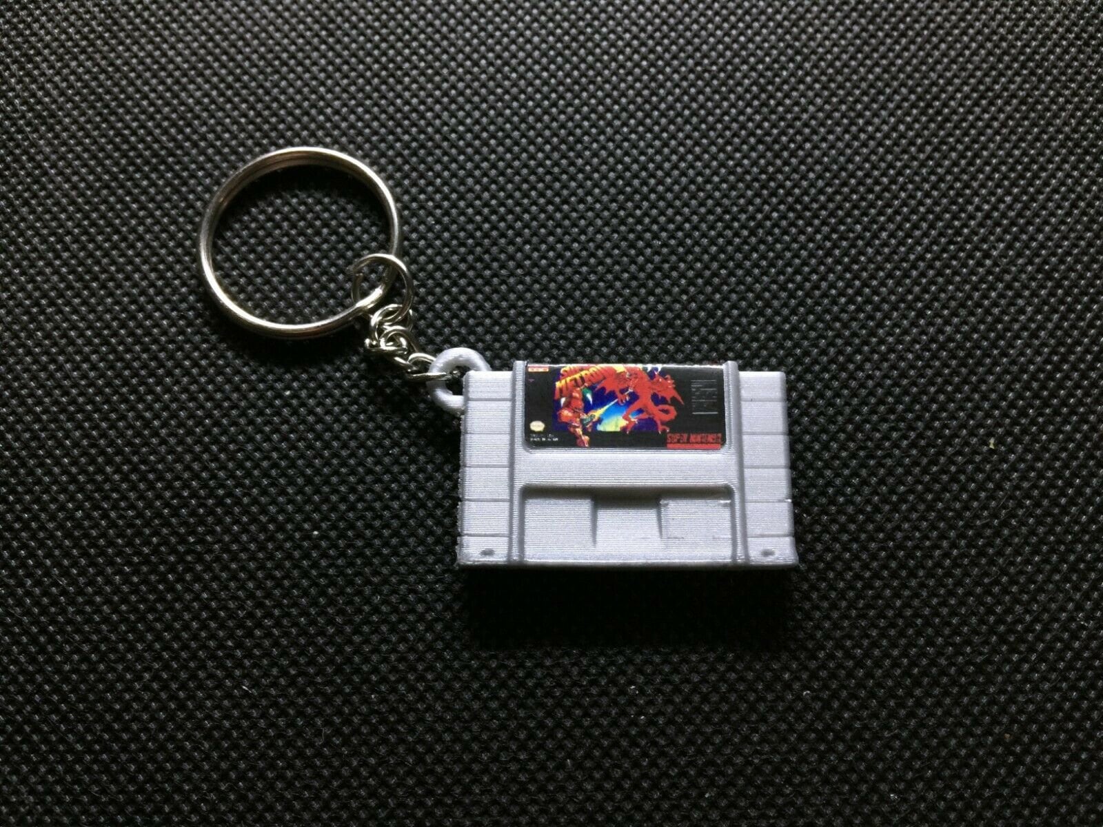 Snes Super Metroid 3D Printed Cartridge Keychain Super | Etsy