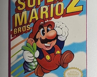 NES Super Mario Bros 3 Replacement Game Cartridge Label Decal Glossy ...