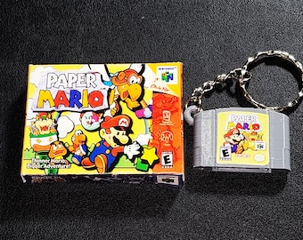 Paper Mario Acrylic Keychains - Etsy