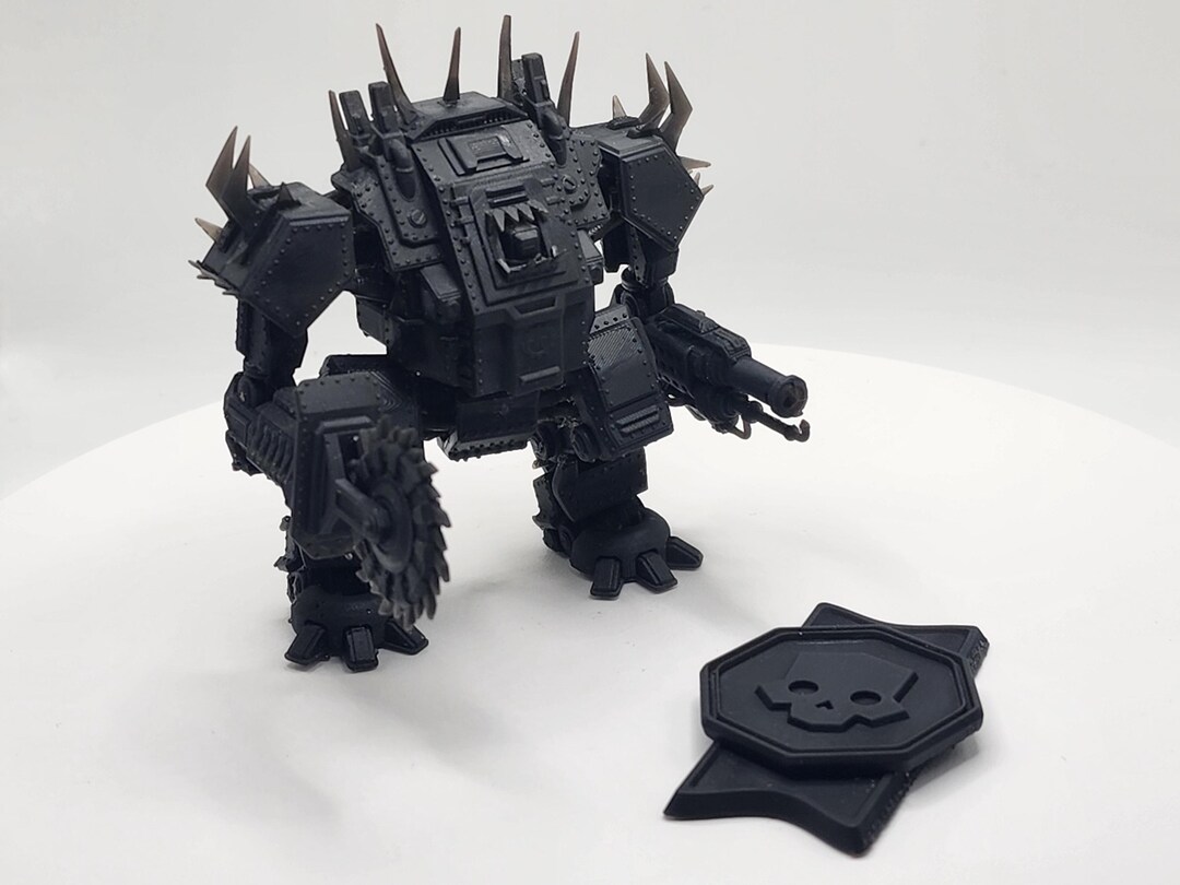 Helldivers 2 Hulk Automaton - 3D Printed Miniature Sculpture + Free ...