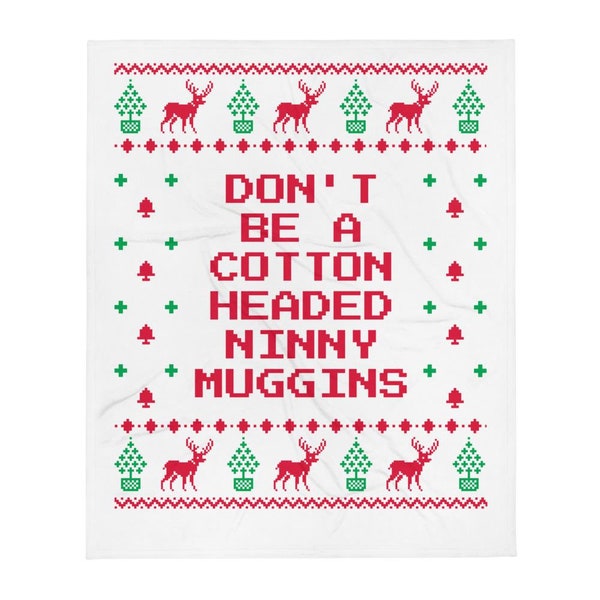 Buddy Elf Blanket - Etsy