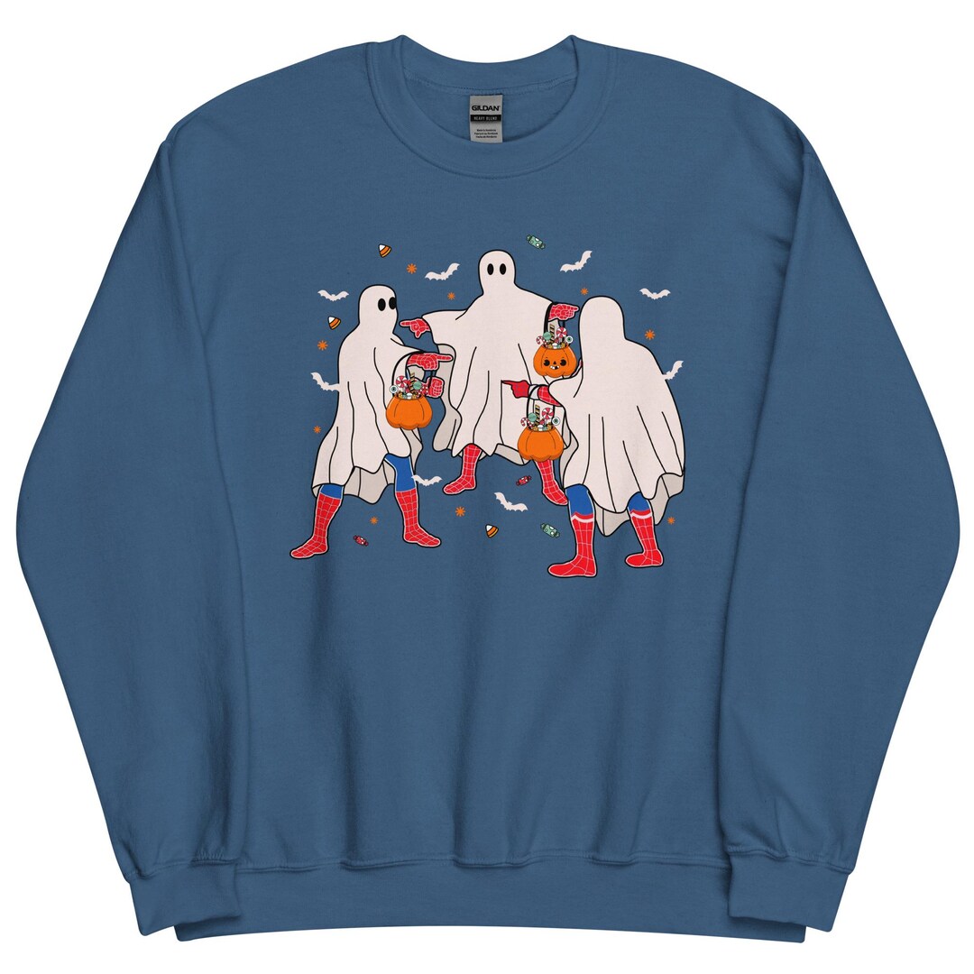 Spideys Halloween Sweater, Superhero, Avengers Campus, Men, Women, Tops ...